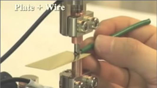 Welding of stranded wire - NIPPON AVIONICS Welding Products Division
