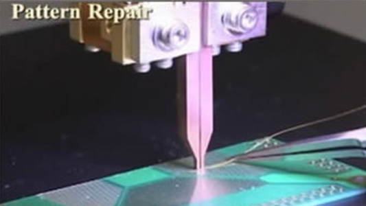 Repair of pattern disconnection of PWB - NIPPON AVIONICS Welding ...