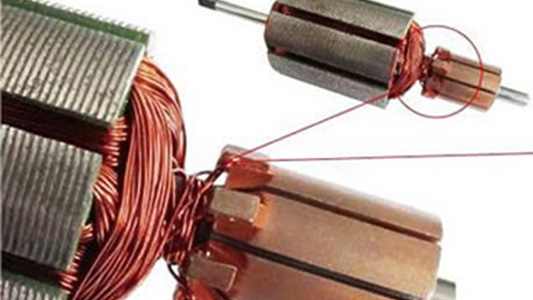 Fusing of Large Motor Coil and Terminal - NIPPON AVIONICS Welding ...