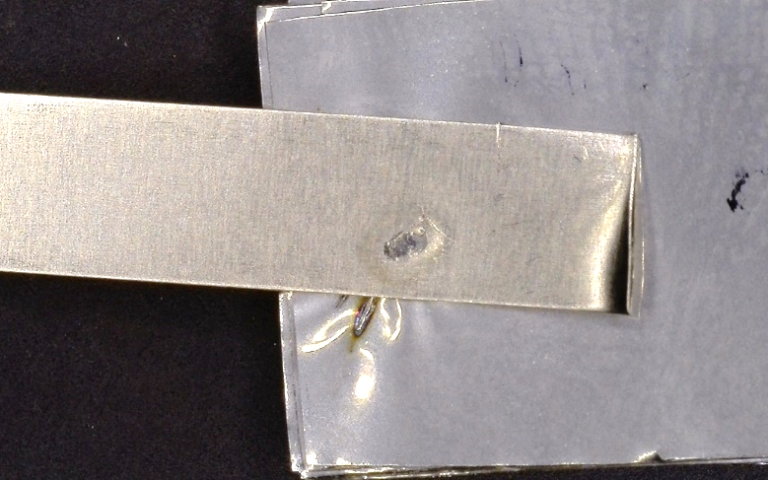 Stainless steel foil/Nickel foil and Nickel tab joining for improved ...